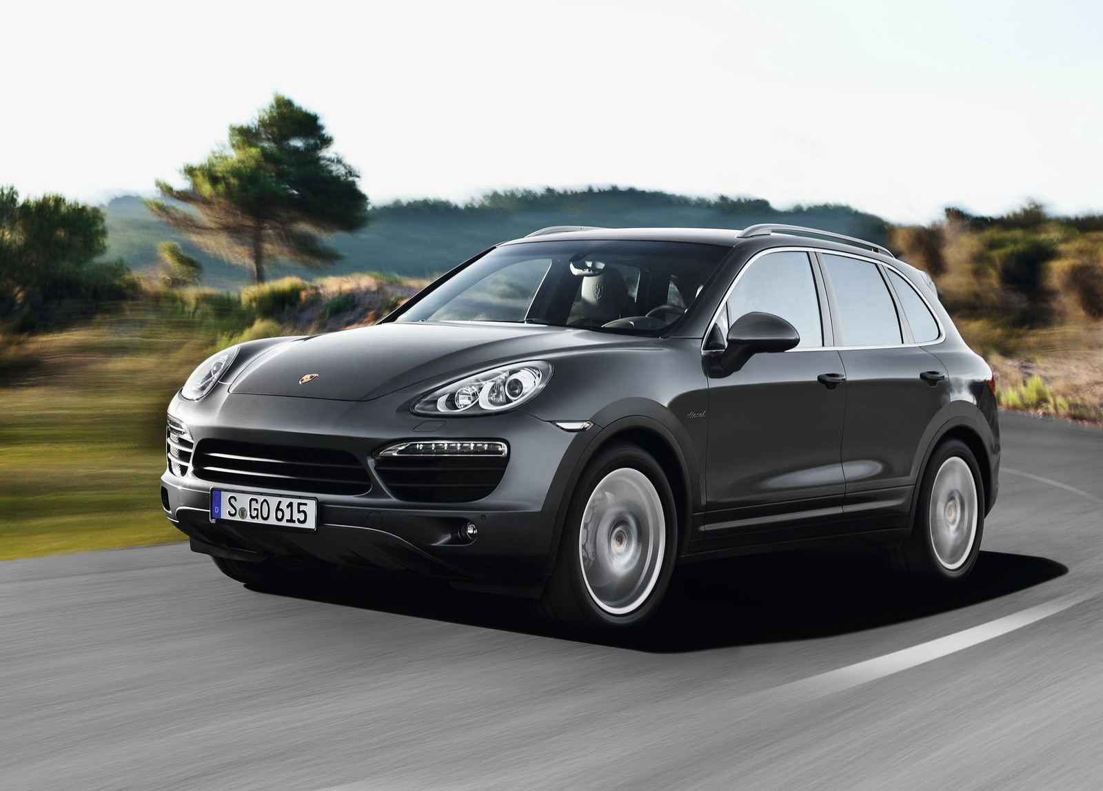 Je ziet het goed: Porsche Cayenne S Diesel sleept Airbus A380!