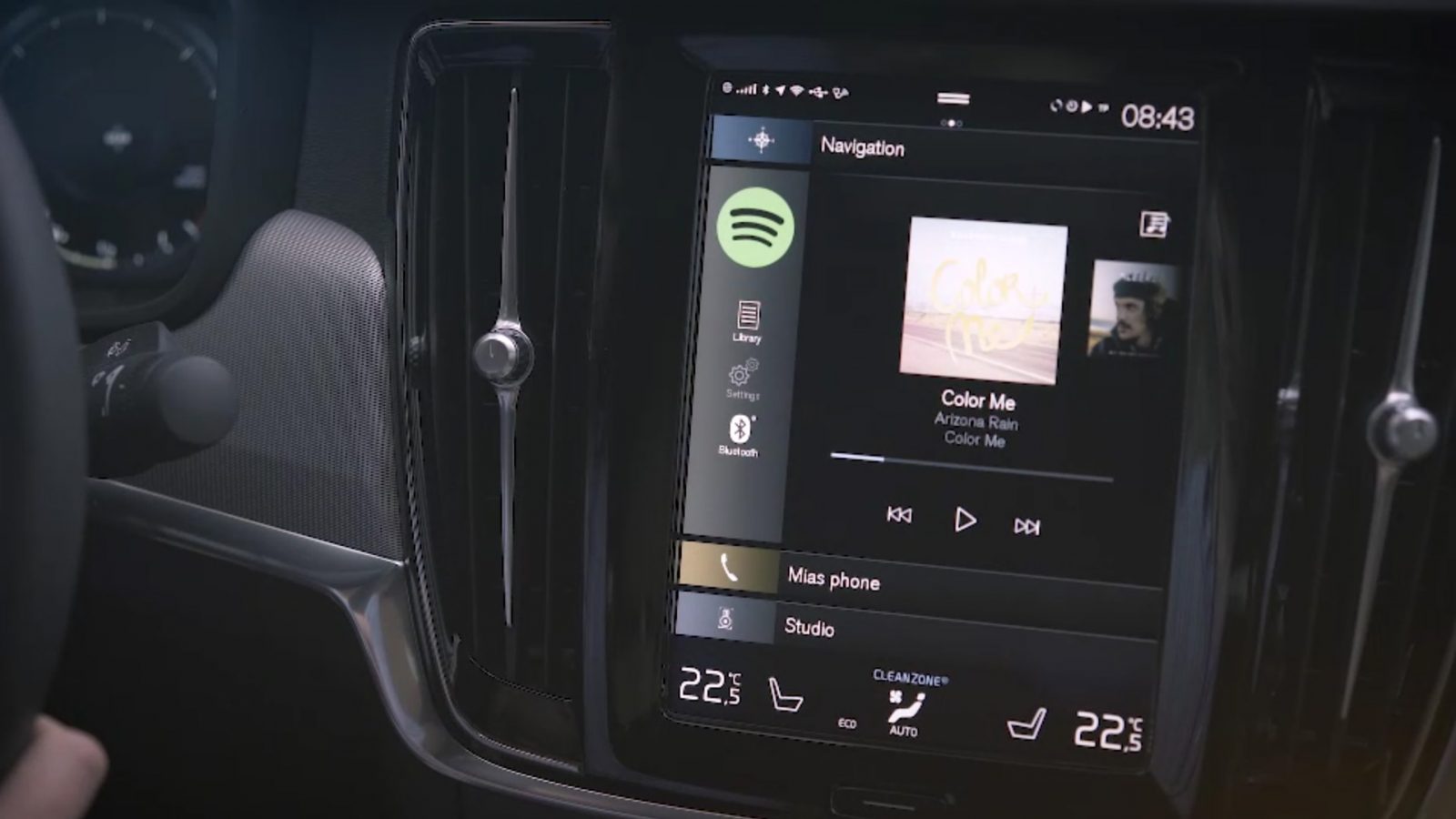 Volvo in zee met Google