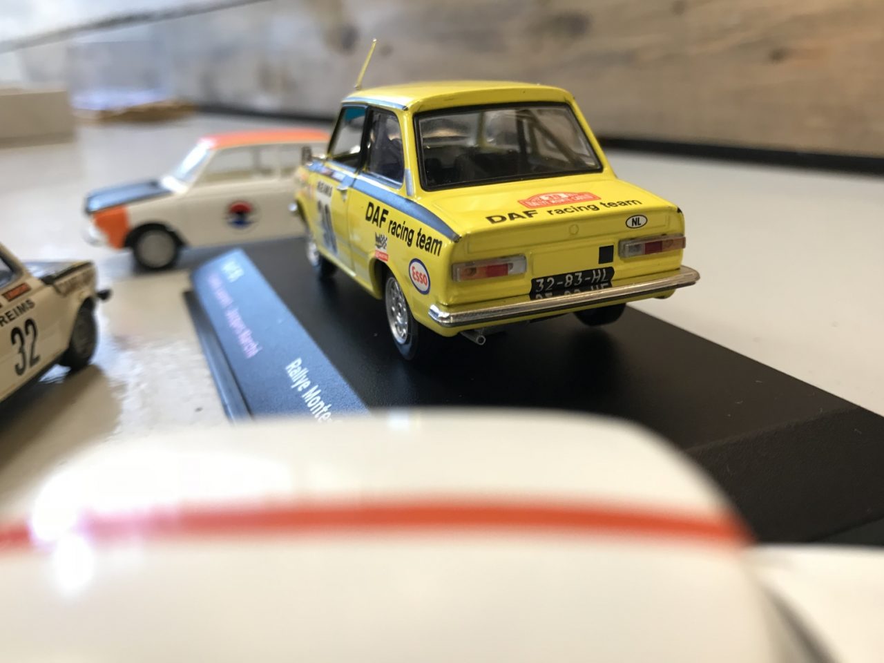 AutoRAI in Miniatuur: rally-DAFs