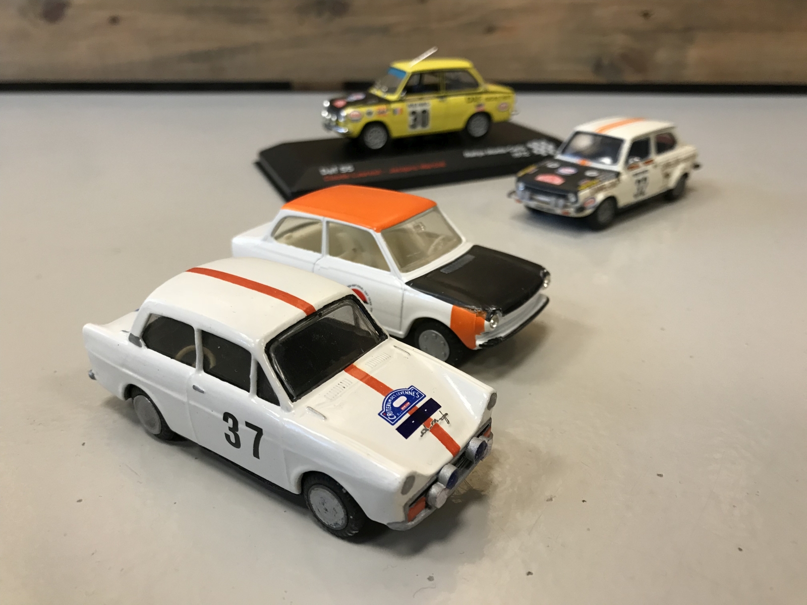 AutoRAI in Miniatuur: rally-DAFs