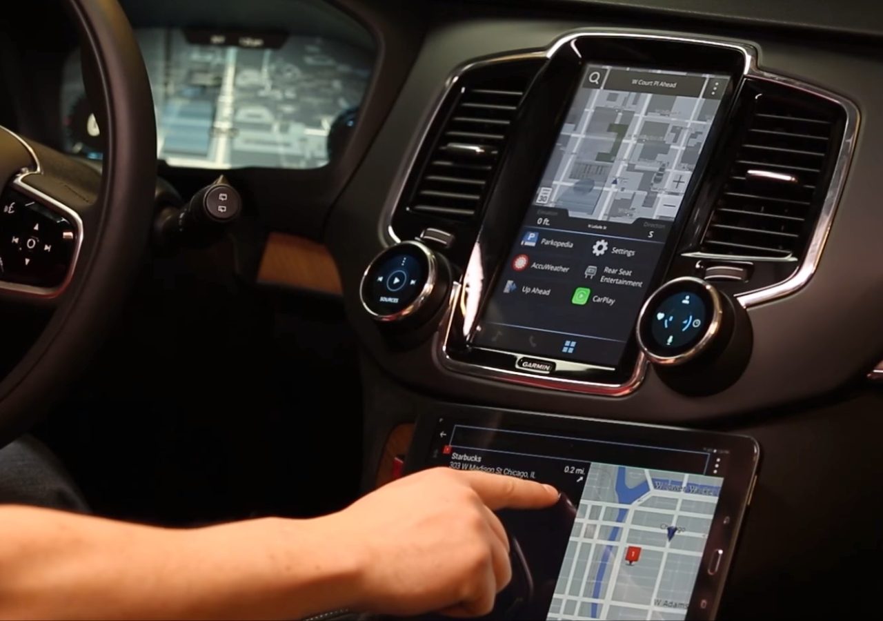 VIDEO: Toont Garmin hier het dashboard van de nieuwe Volvo V60?