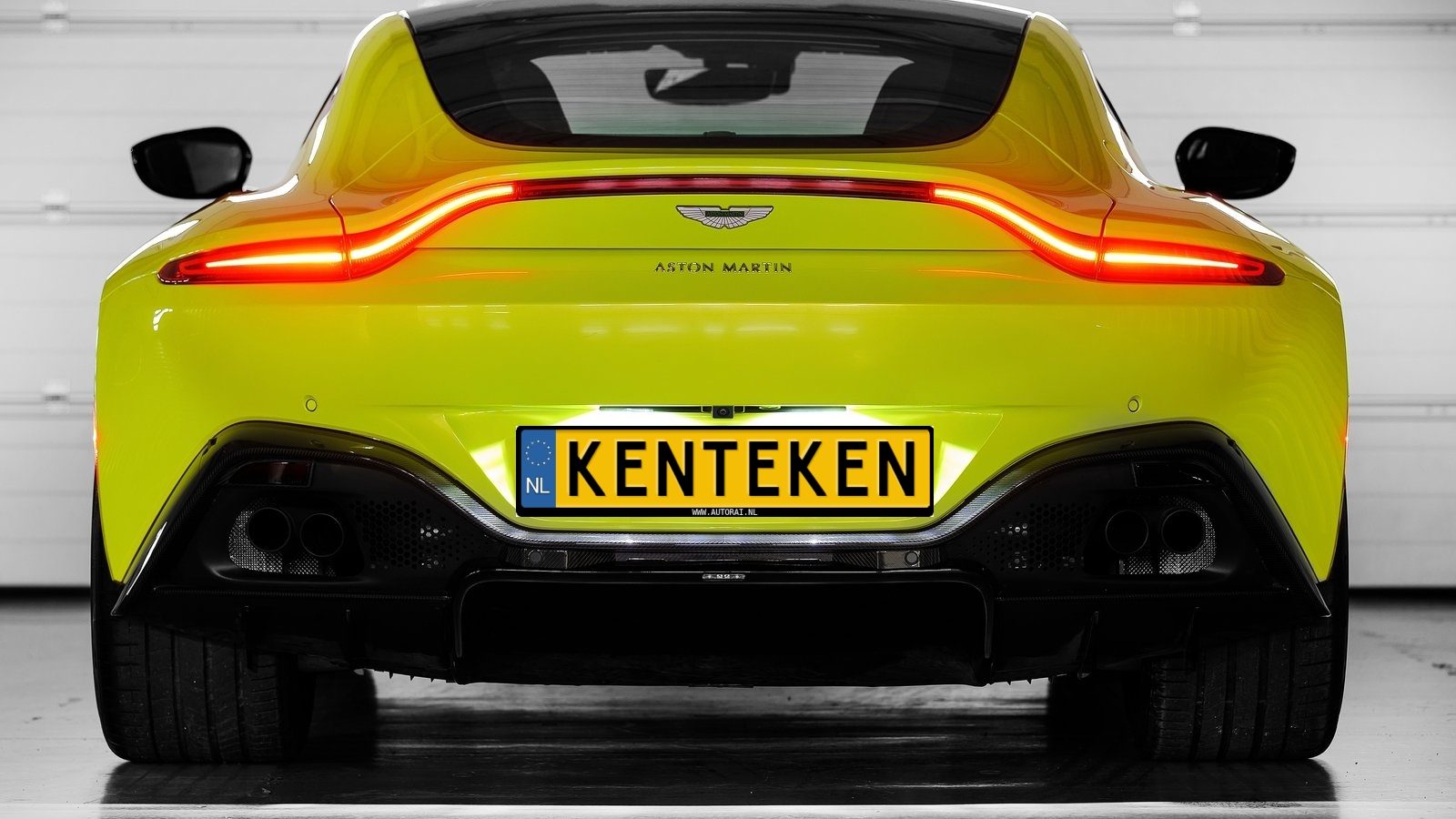 Wegwijzer in Europese kentekens