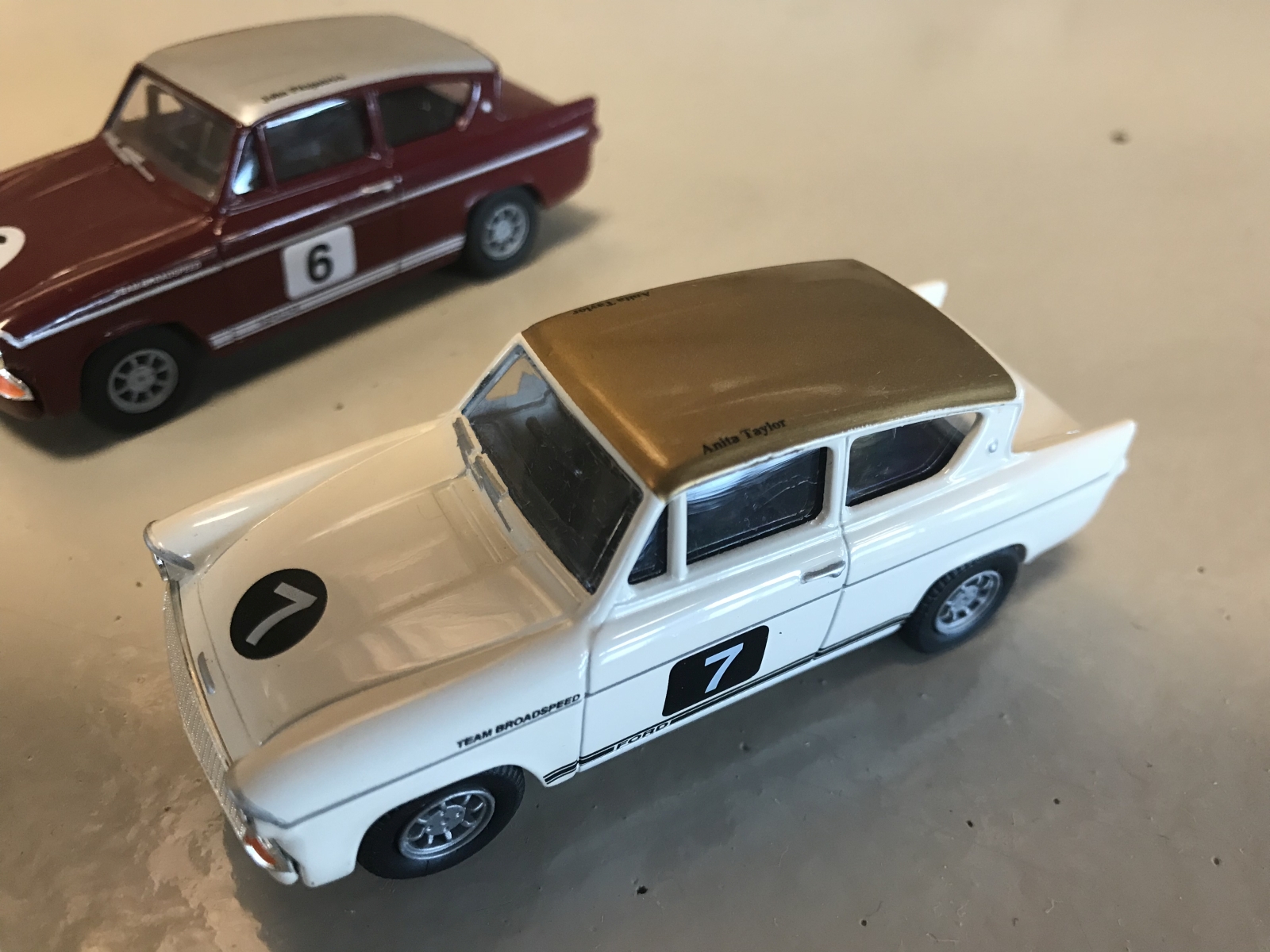 AutoRAI in Miniatuur: The Broadspeed Racing Anglia’s