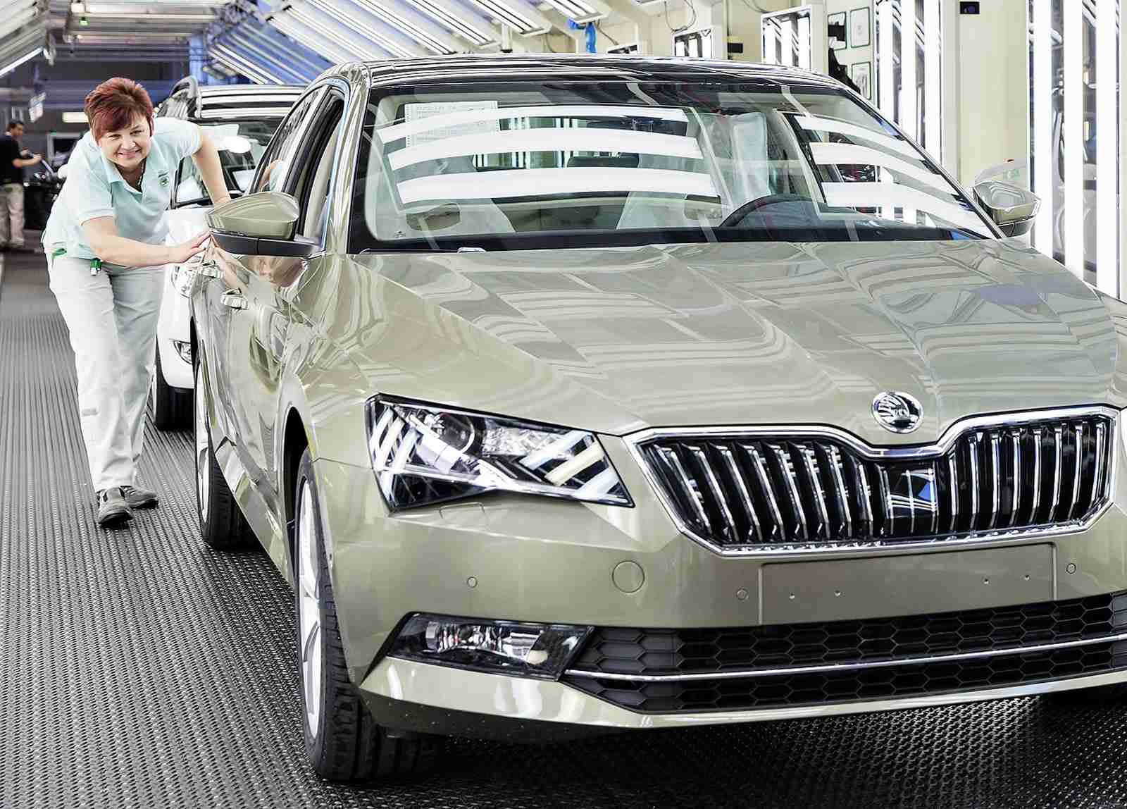 Skoda produceert 500.000ste exemplaar van huidige Superb