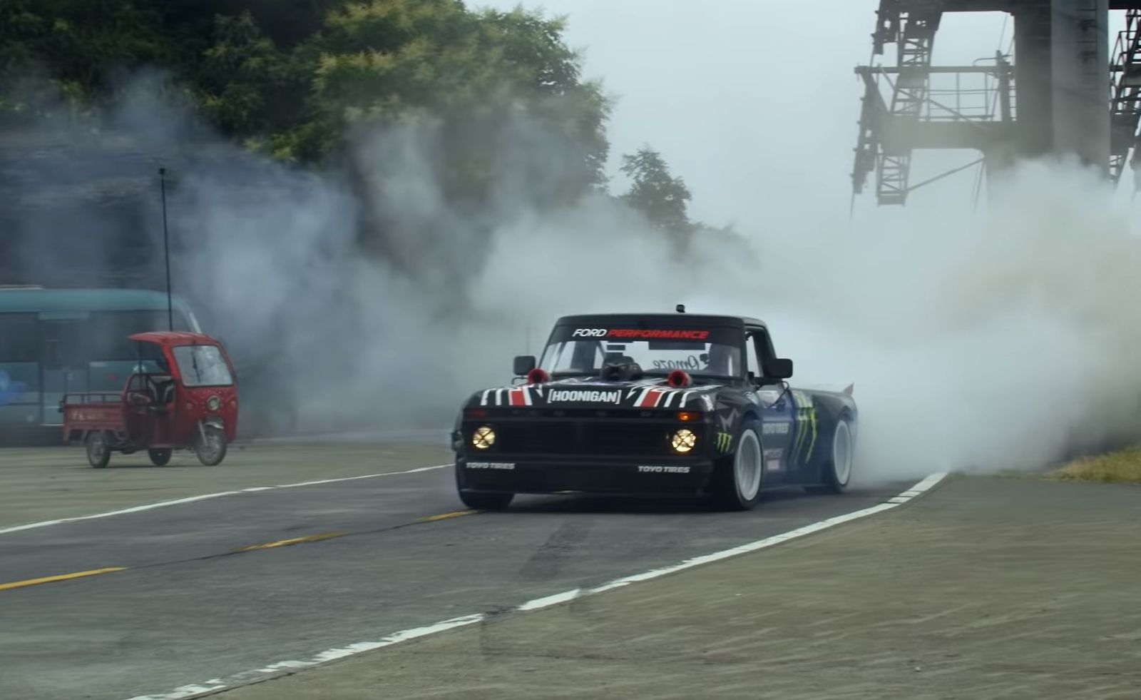 VIDEO: Ken Block trotseert Tianmen Mountain in nieuwste 'Climbkhana'