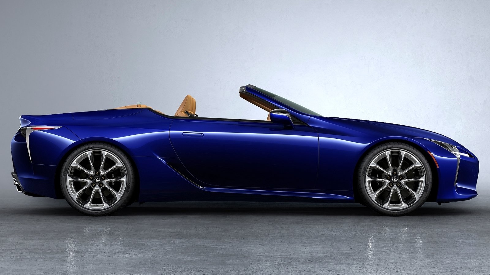 Lexus levert LC 500 Convertible in knallende kleuren