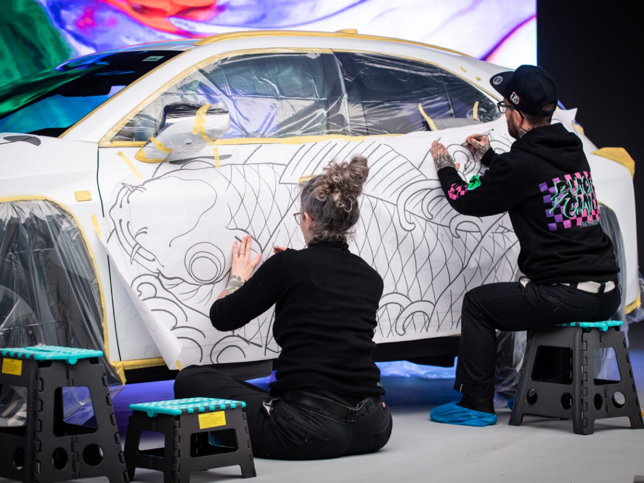 Deze Lexus heeft echte tattoos! - AutoRAI.nl