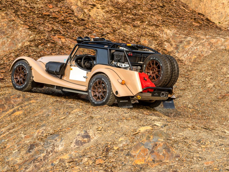 Say what!? Morgan komt met off-roader: Morgan Plus Four CX-T