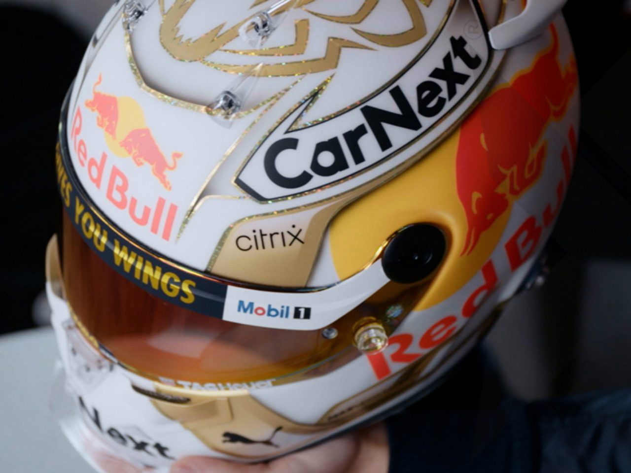 Das ist der neue Helm von Max Verstappen - All cars news