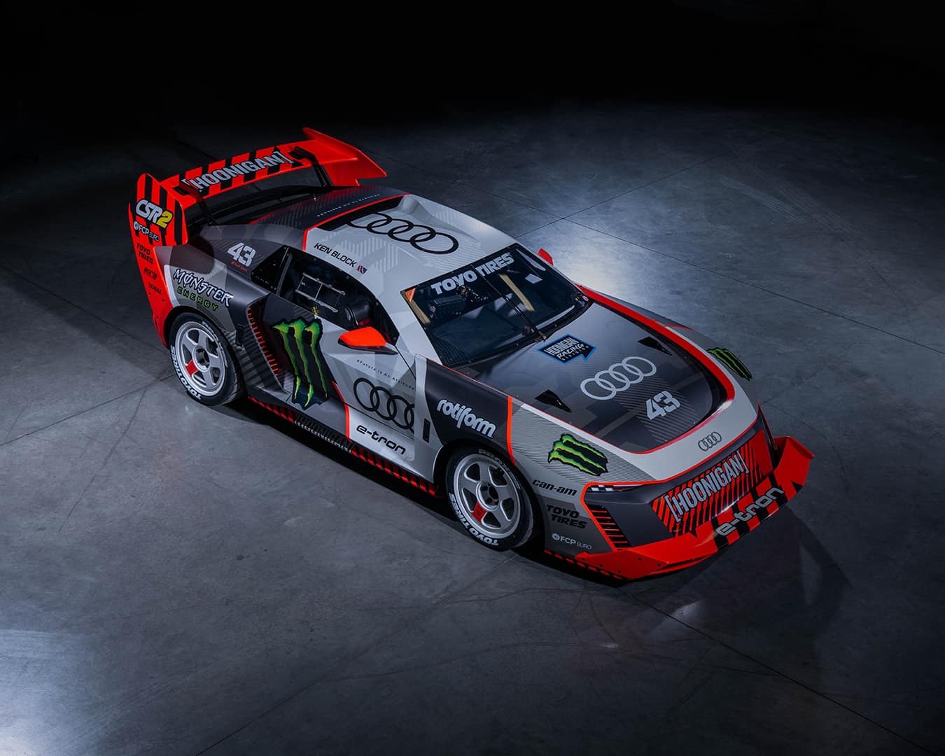 Audi S1 Hoonitron van Ken Block oogt spectaculair nu hij af is!