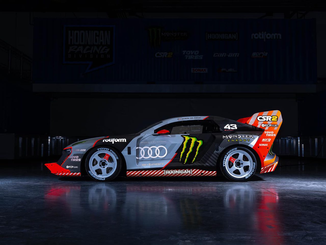 Audi S1 Hoonitron van Ken Block oogt spectaculair nu hij af is!