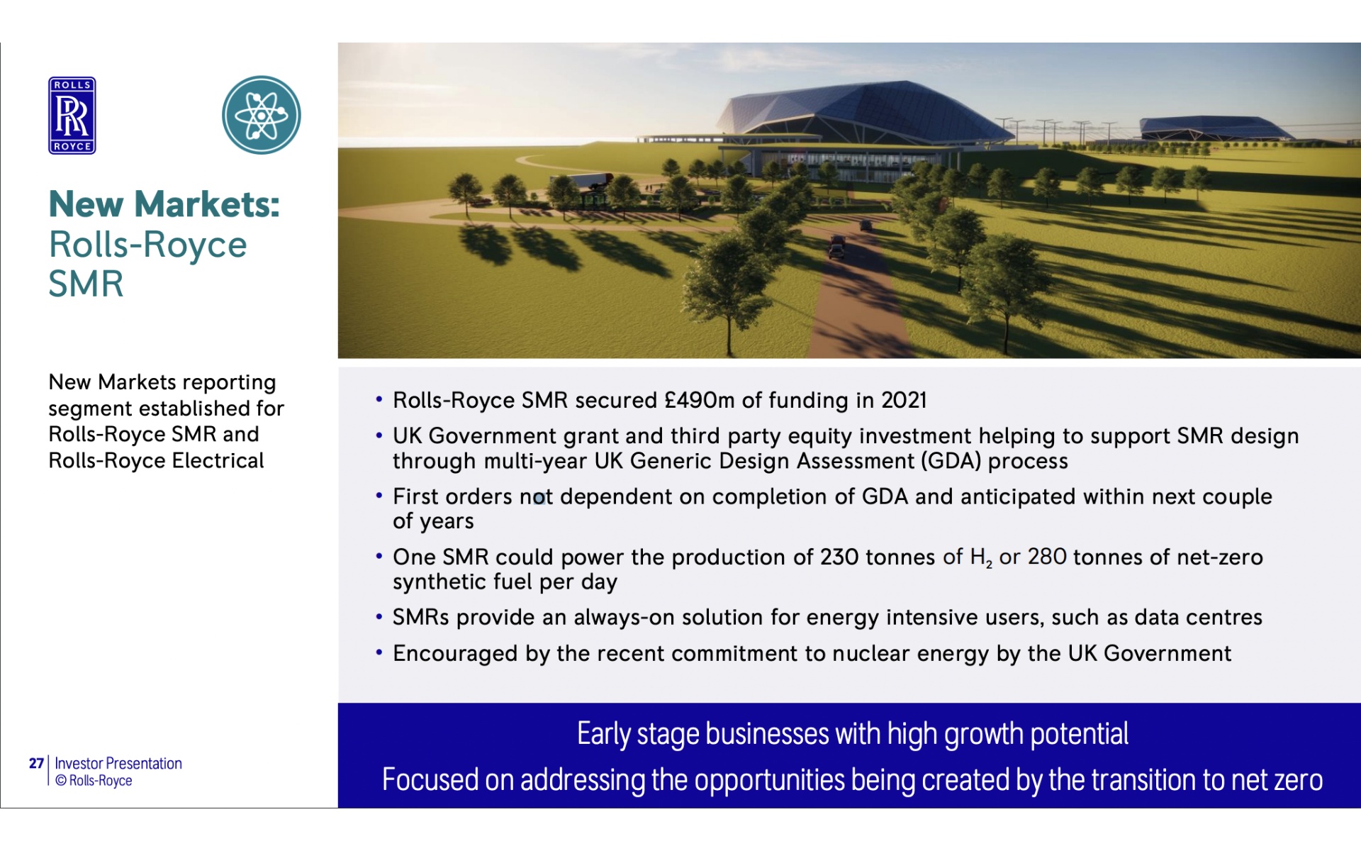 Nederland aan kernenergie? Belangrijke rol voor Rolls-Royce SMR