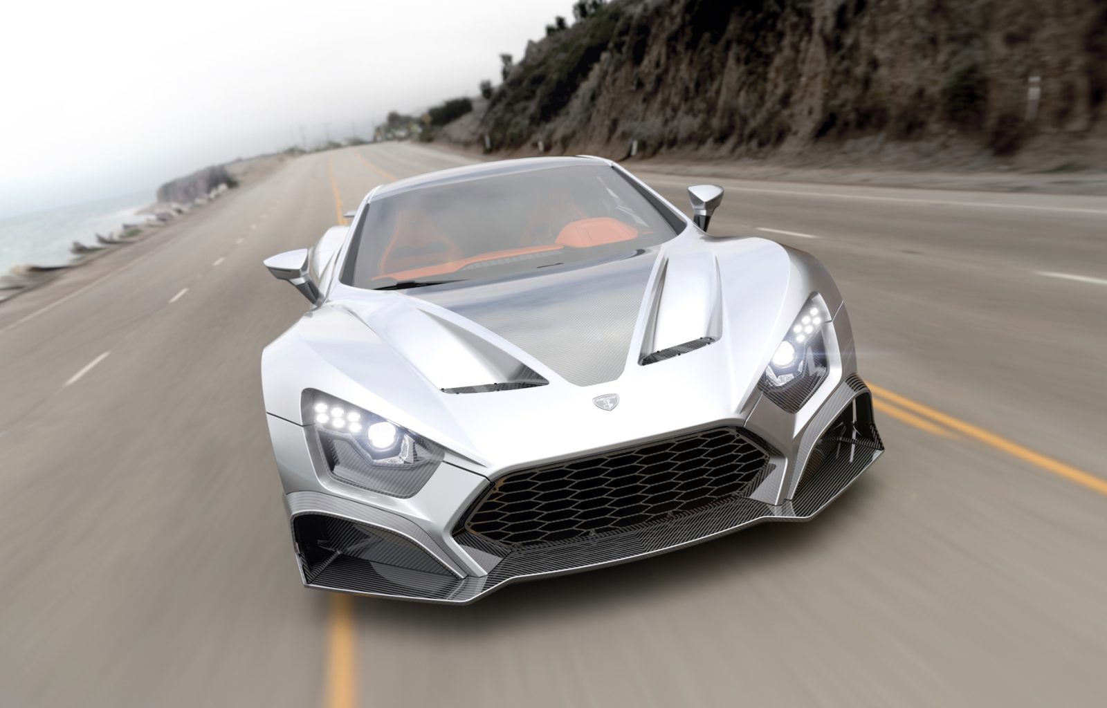 Zenvo TSR-GT: deze auto heeft een begrensde topsnelheid van 424 km/u