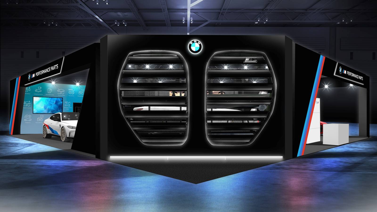 Humor: BMW bouwt grootste grille ooit
