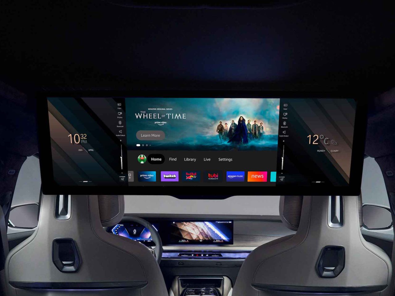 BMW Theatre Screen in BMW i7: een bioscoop op wielen