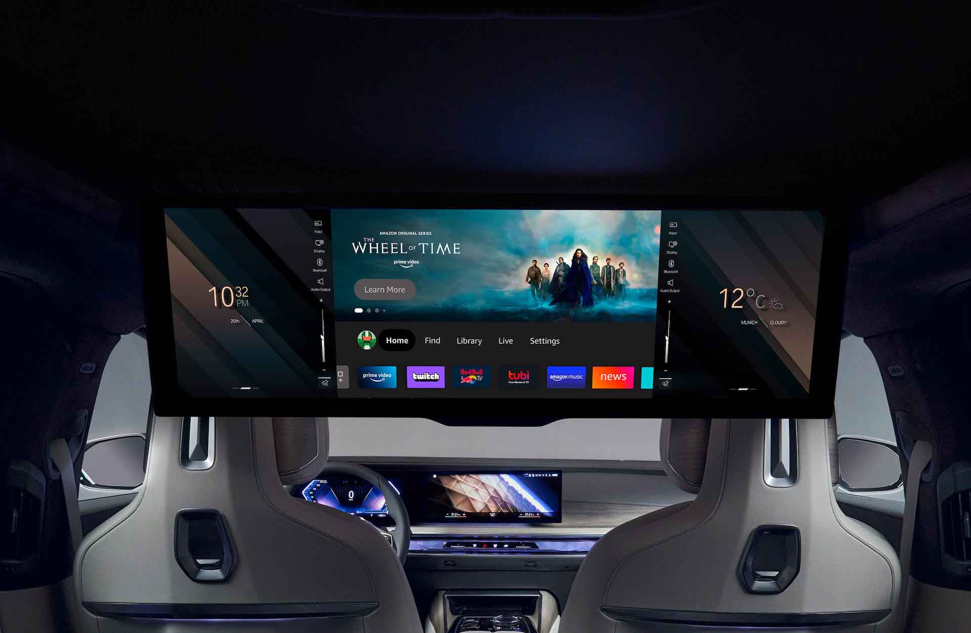 BMW Theatre Screen in BMW i7: een bioscoop op wielen