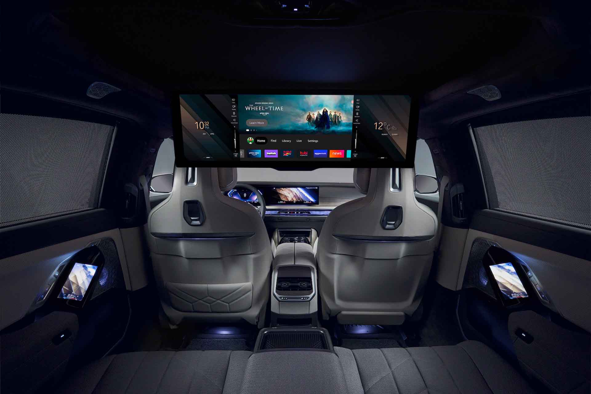 BMW Theatre Screen in BMW i7: een bioscoop op wielen