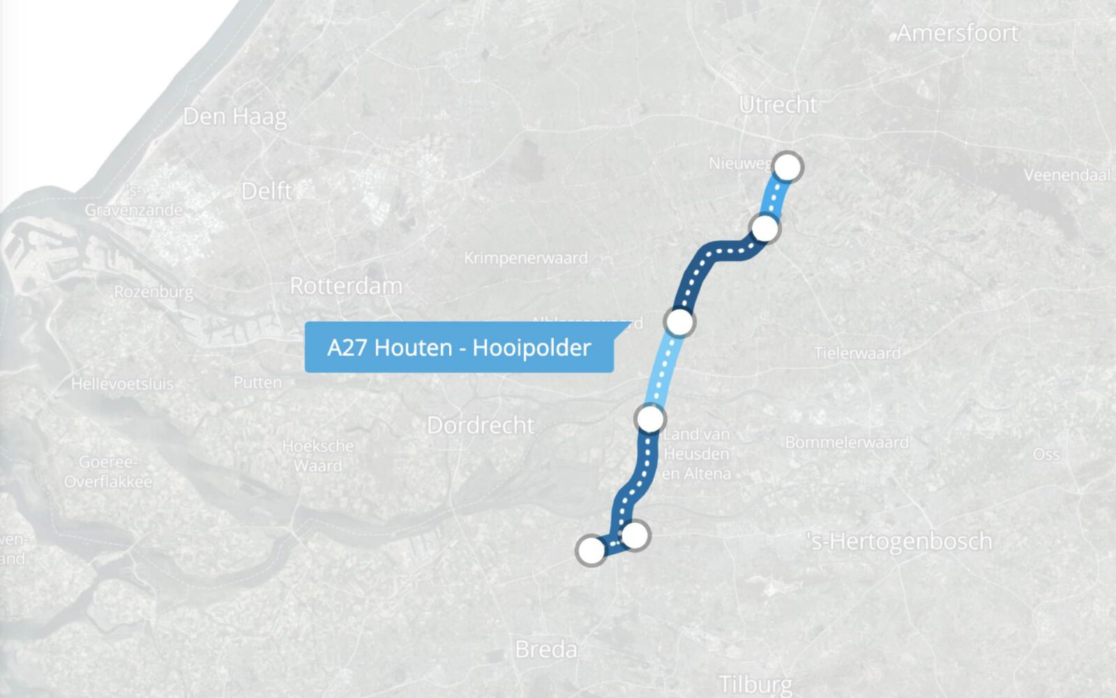 Belangrijke stap in de aanpak van files op de A27