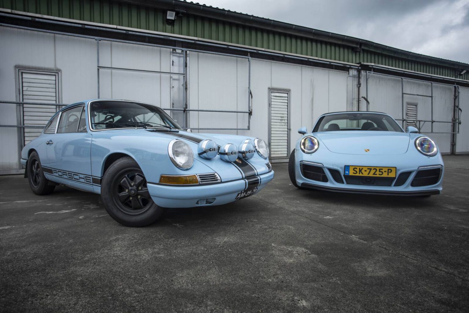 Fotoreportage: een unieke Porsche Gulf-combo