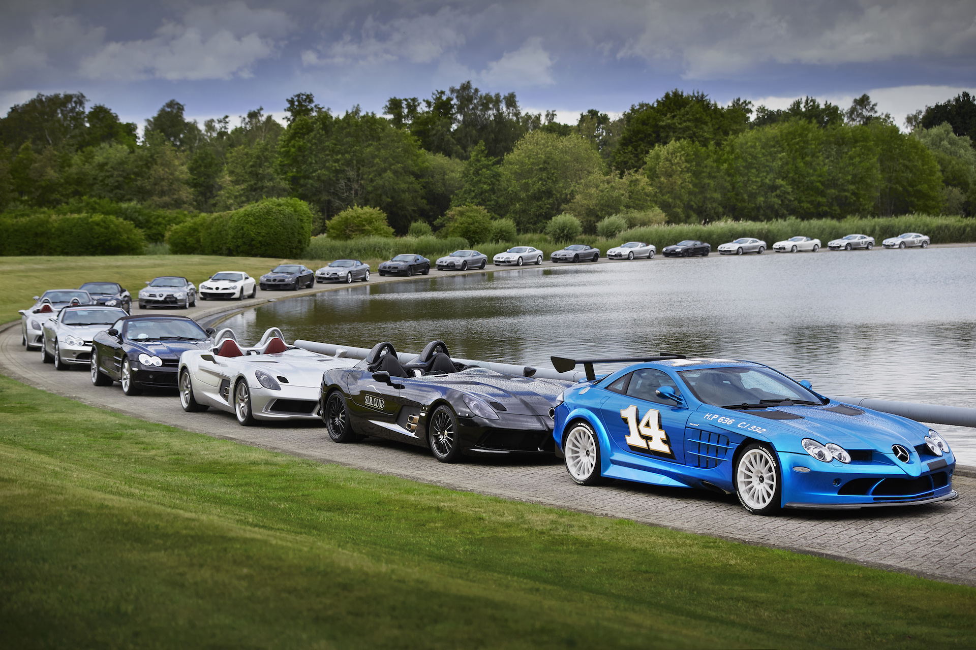 Twintig jaar Mercedes-Benz SLR McLaren: een unieke reünie