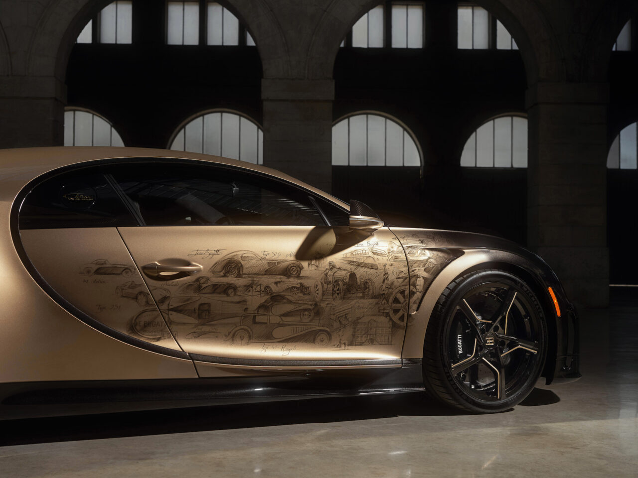Bugatti Chiron Super Sport Golden Era: een kunstwerk