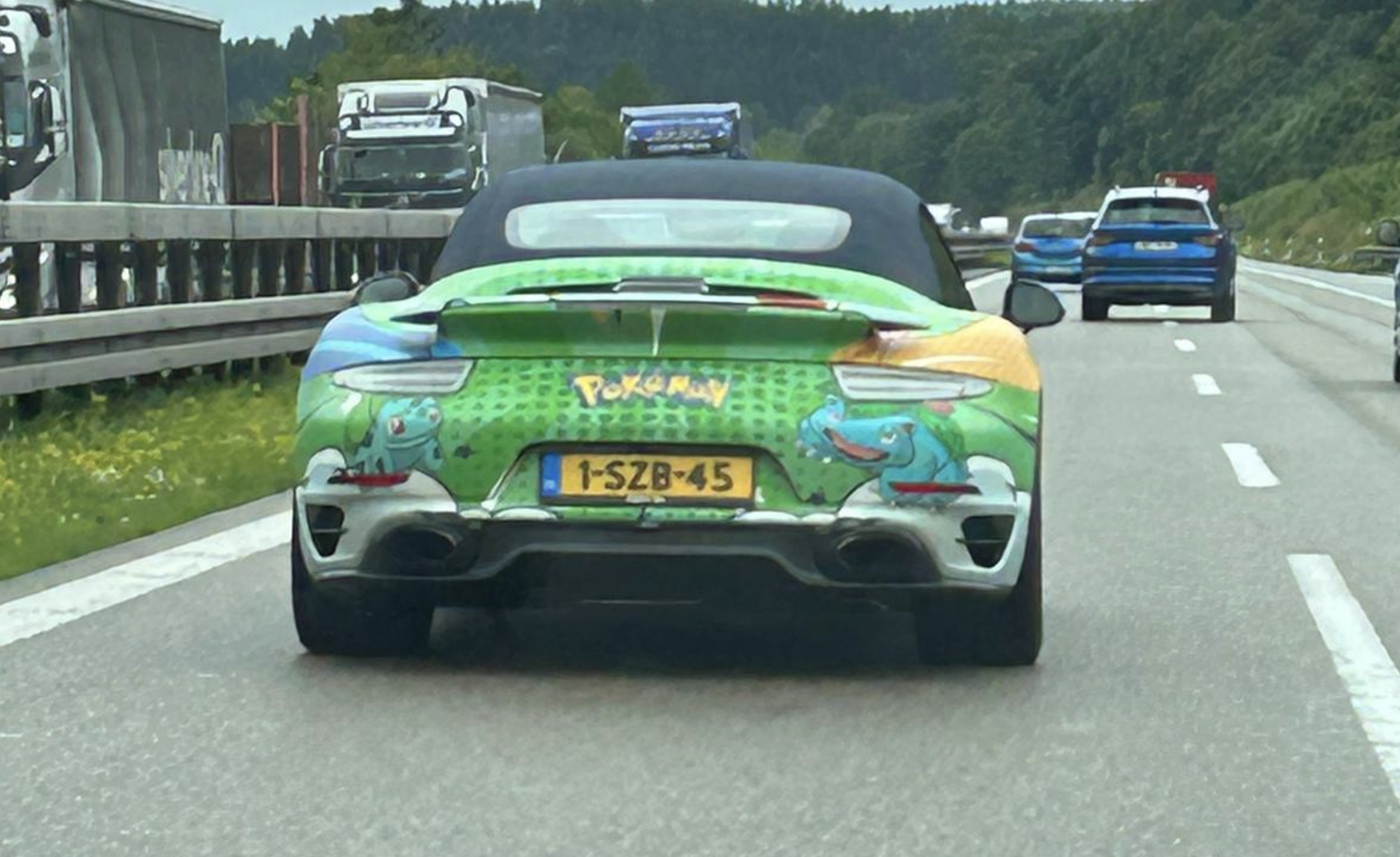 Betrapt: een Porsche 911 ‘Pokémon Edition’