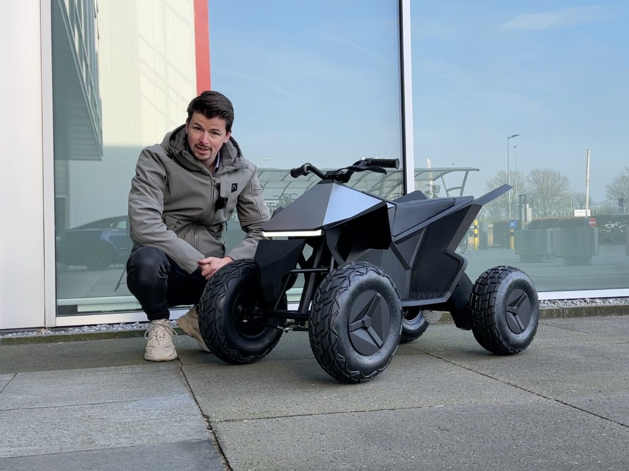 Tesla Cyberquad, deze 'Cybertruck' is nu al te koop in Nederland