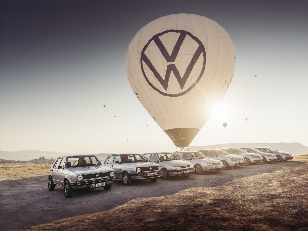 Volkswagen Golf opgeblazen, soort van...