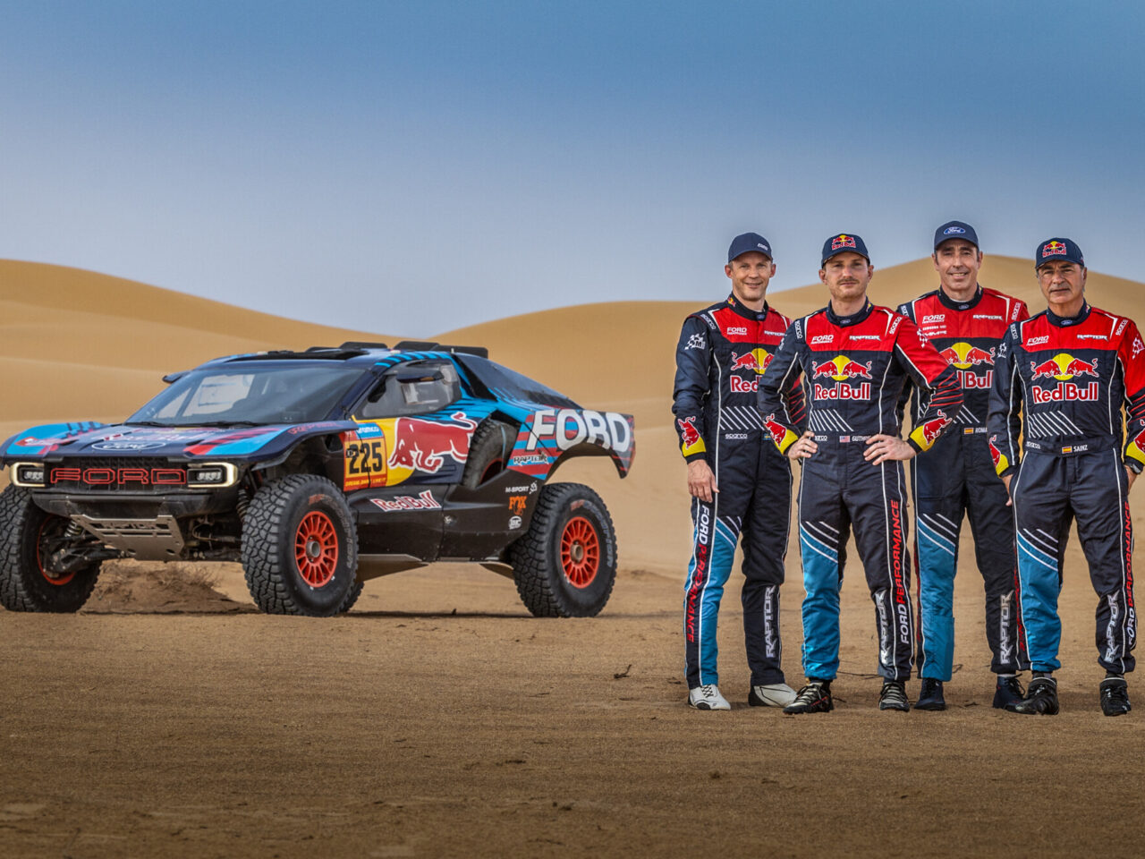 Ford Raptor T1+ klaar voor Dakar Rally