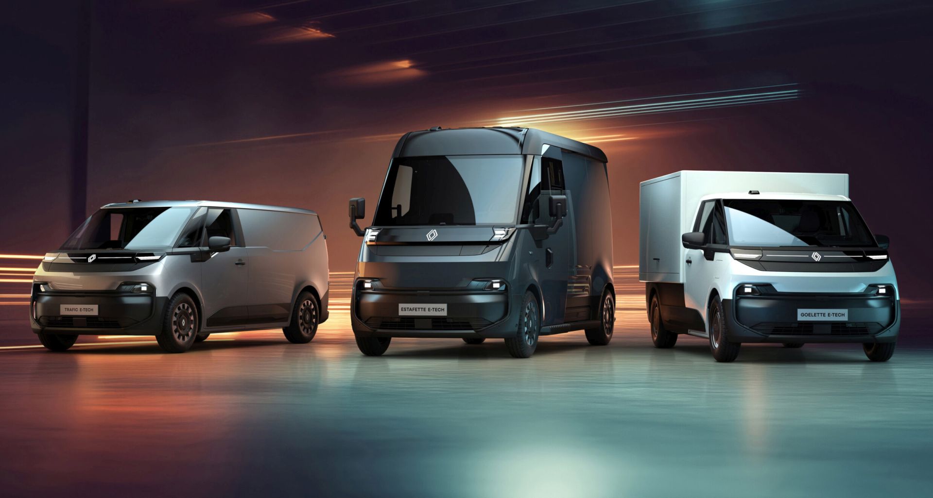 Historische namen voor nieuwe elektrische Renault bedrijfswagens