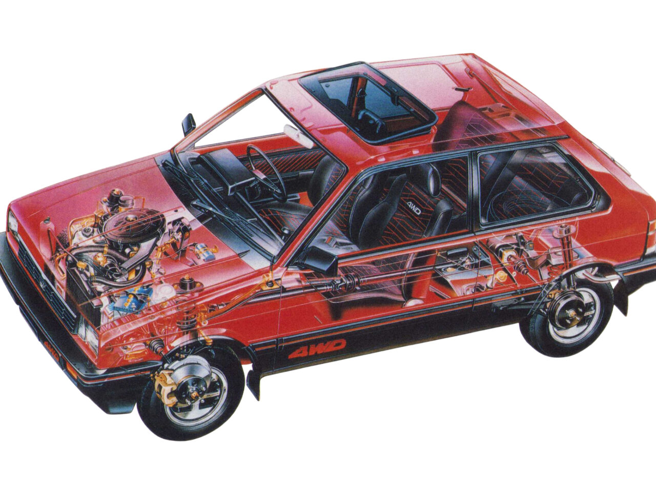 Gespot: een Subaru Justy met Nederlands tintje - AutoRAI.nl