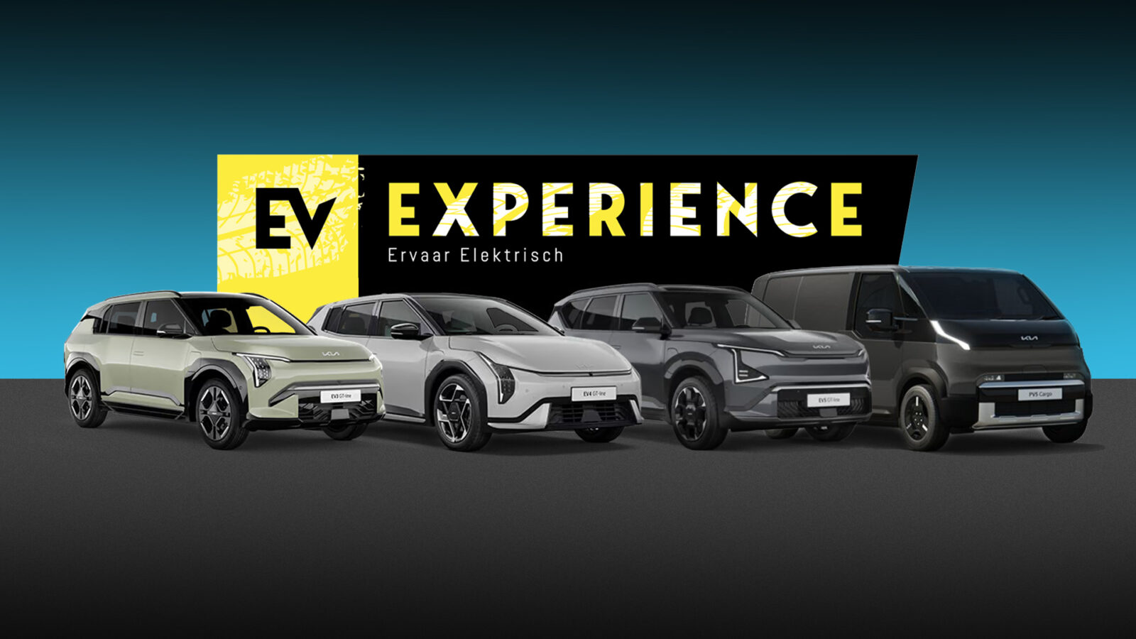EV Experience 2025: Kia pakt uit met EV3, EV4, EV5 en PV5!