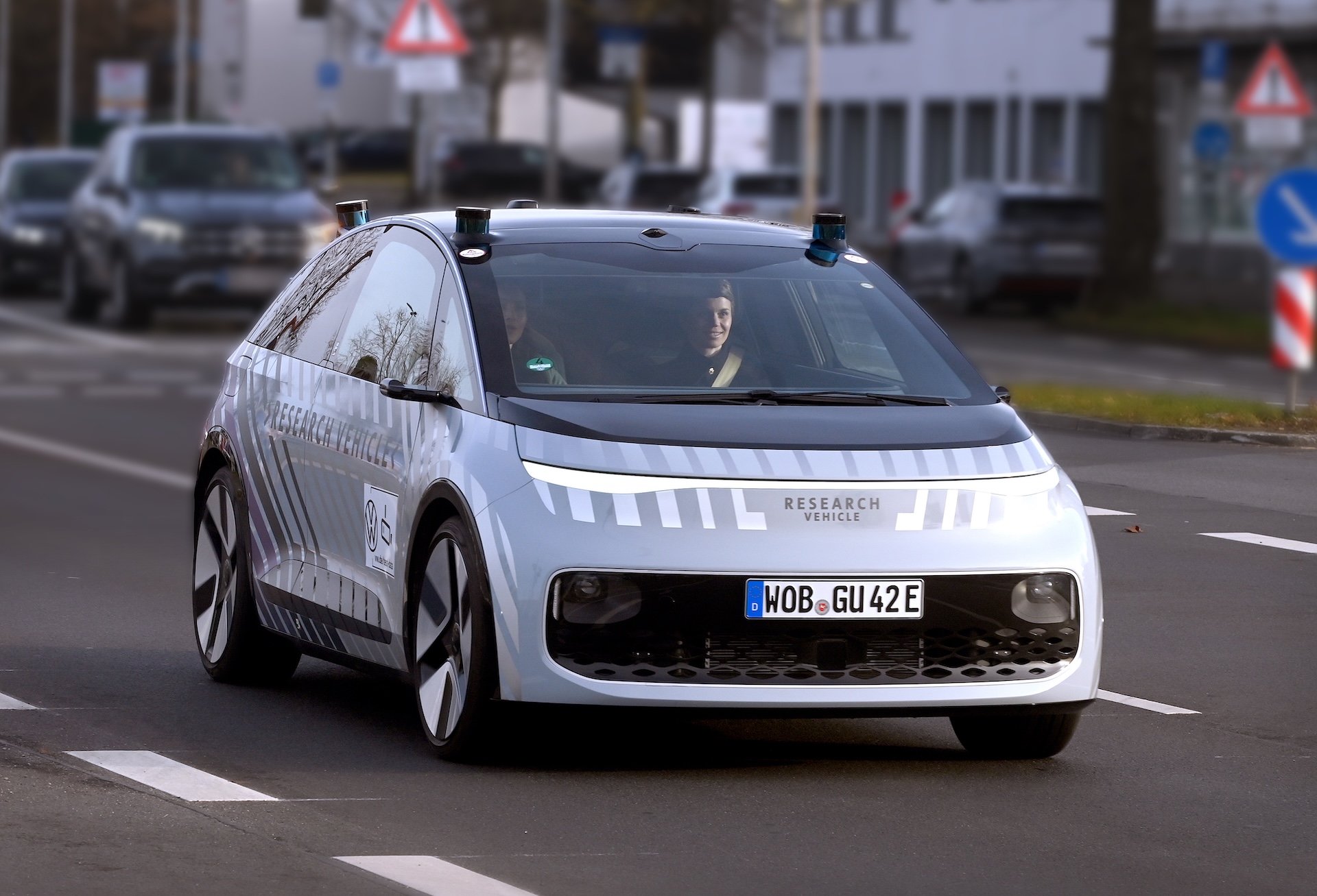 Volkswagen Gen.Urban rijdt helemaal zelf in Wolfsburg